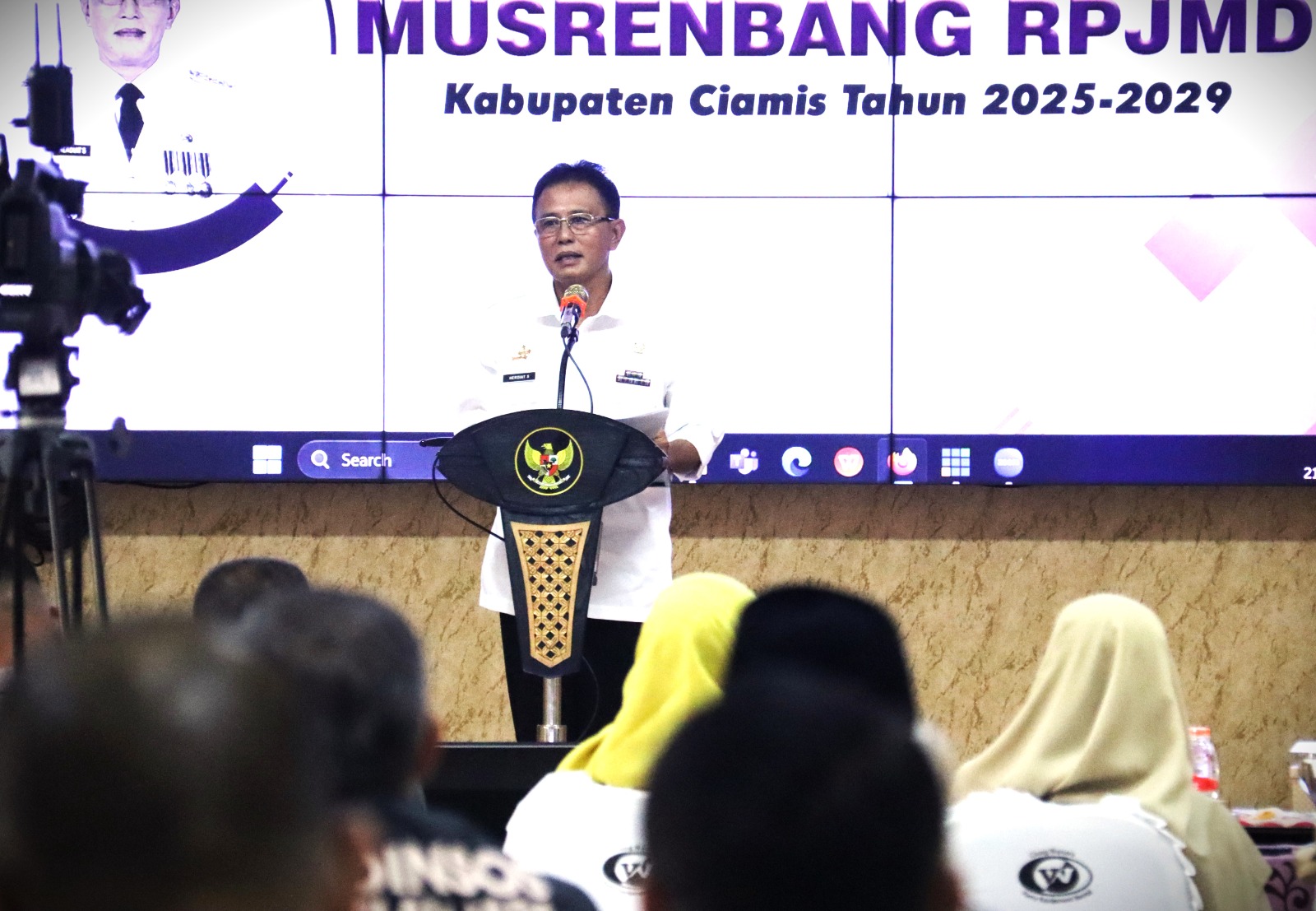 Bupati Ciamis Resmi Buka Musrenbang RPJMD 2025-2029, Tegaskan Komitmen Sinergi Pembangunan ...